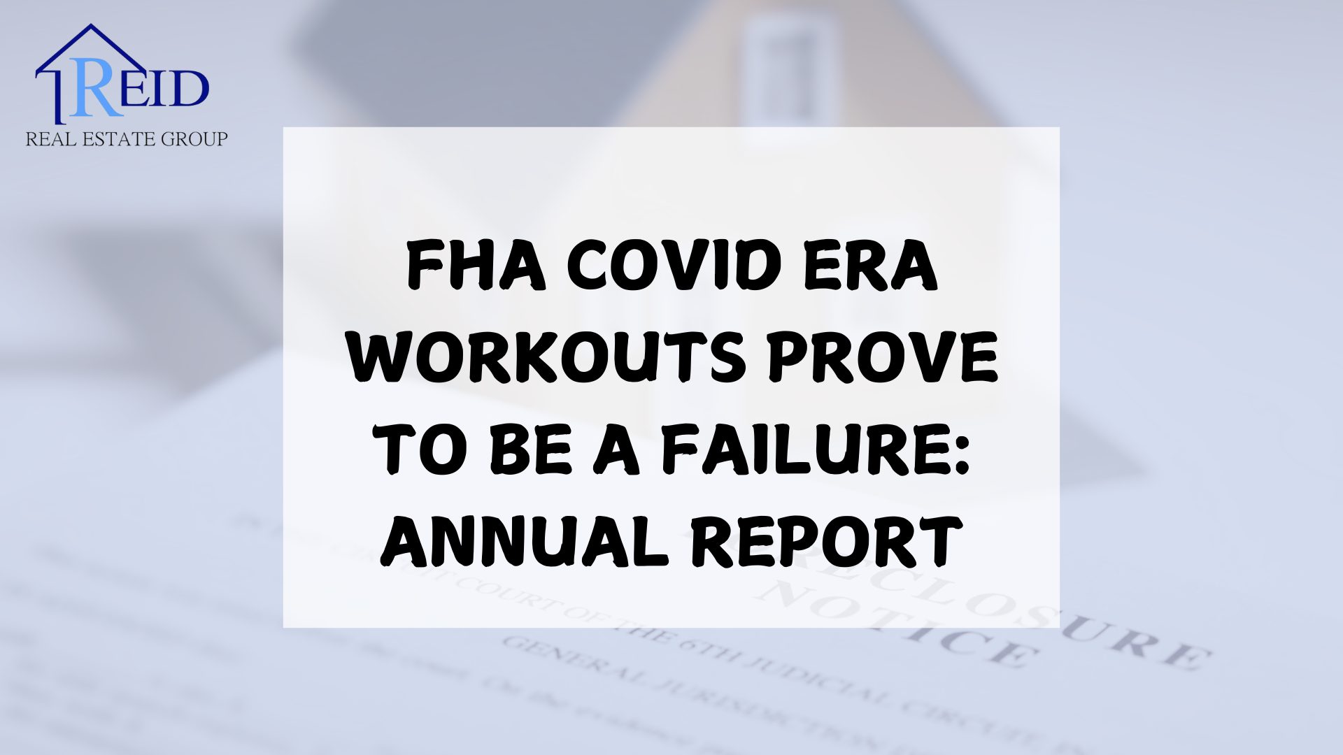 The fall out of FHA's aggressive Covid-era loss mitigation programs